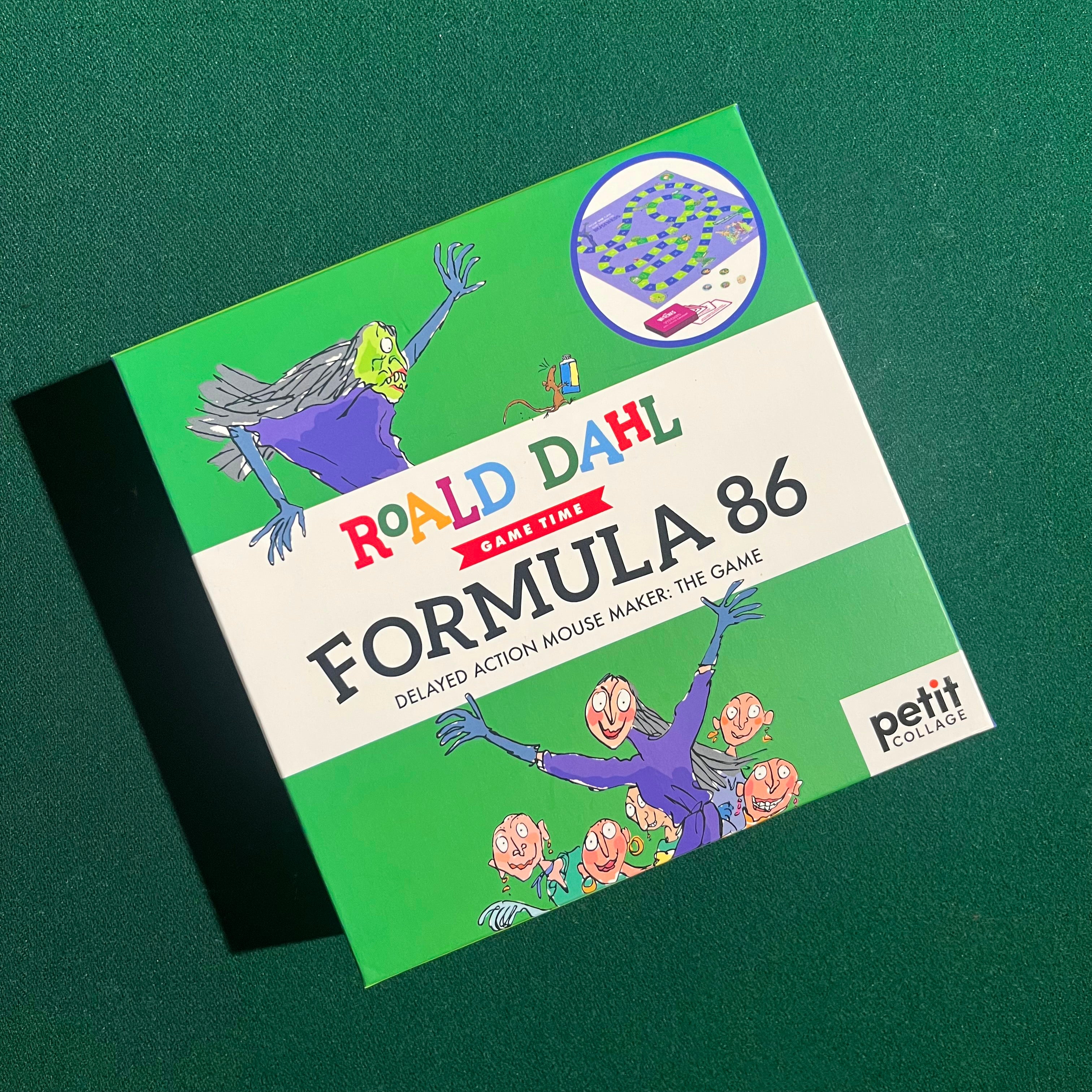 Formula 86 Delayed Action Mouse Maker: The Game – The Roald Dahl Museum ...