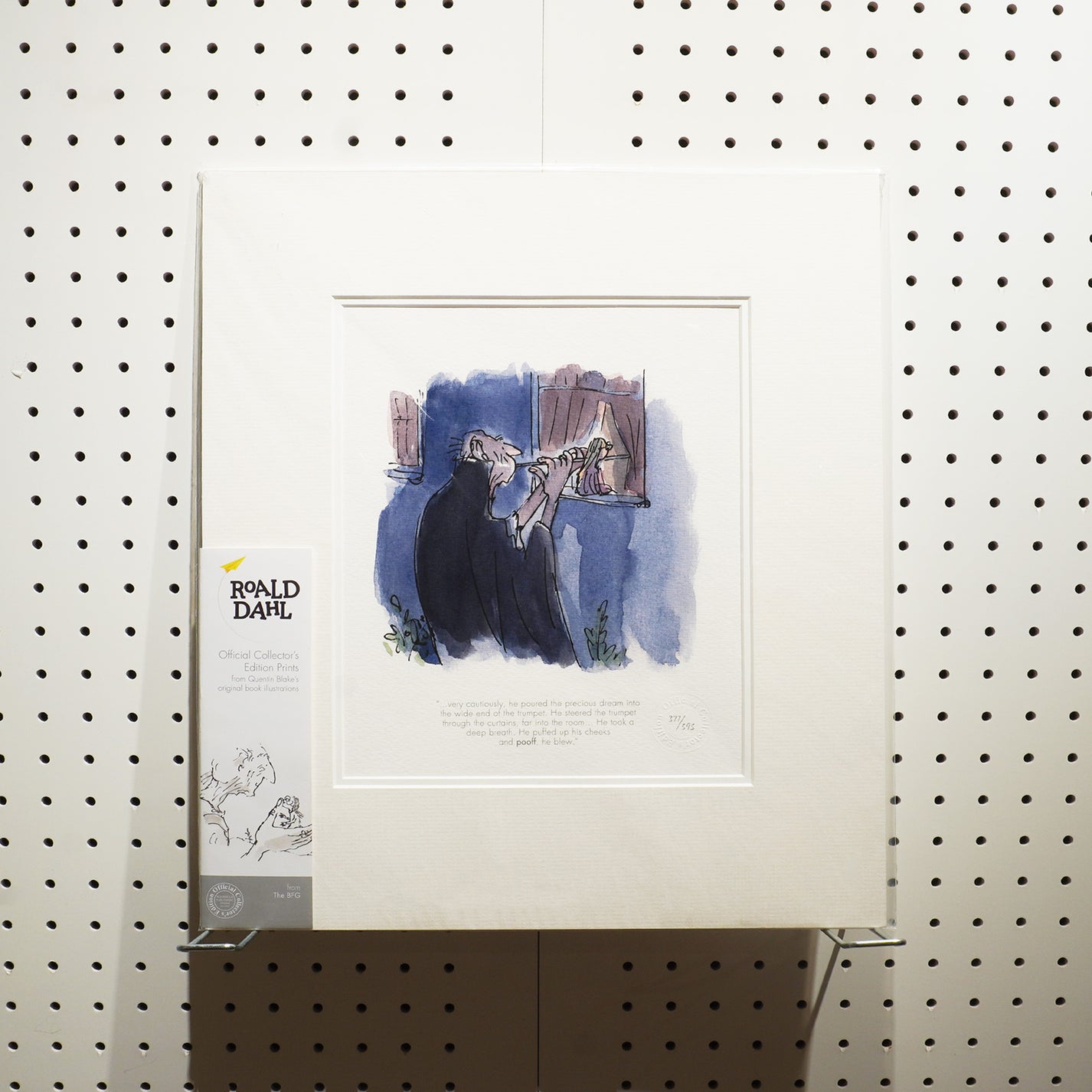 Limited Edition Print The BFG RD9203 – The Roald Dahl Museum Online Shop