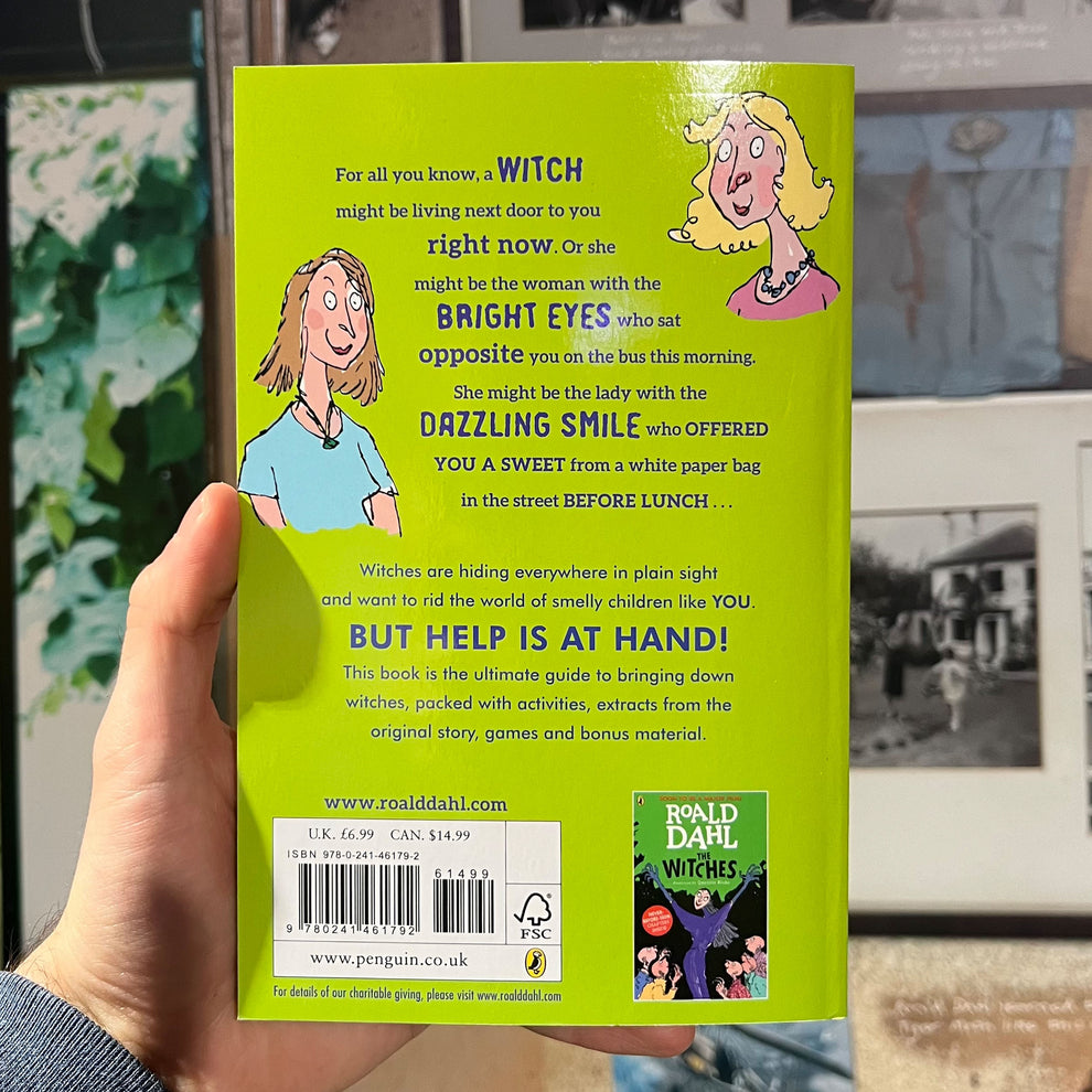 How To Avoid Witches Paperback – The Roald Dahl Museum Online Shop