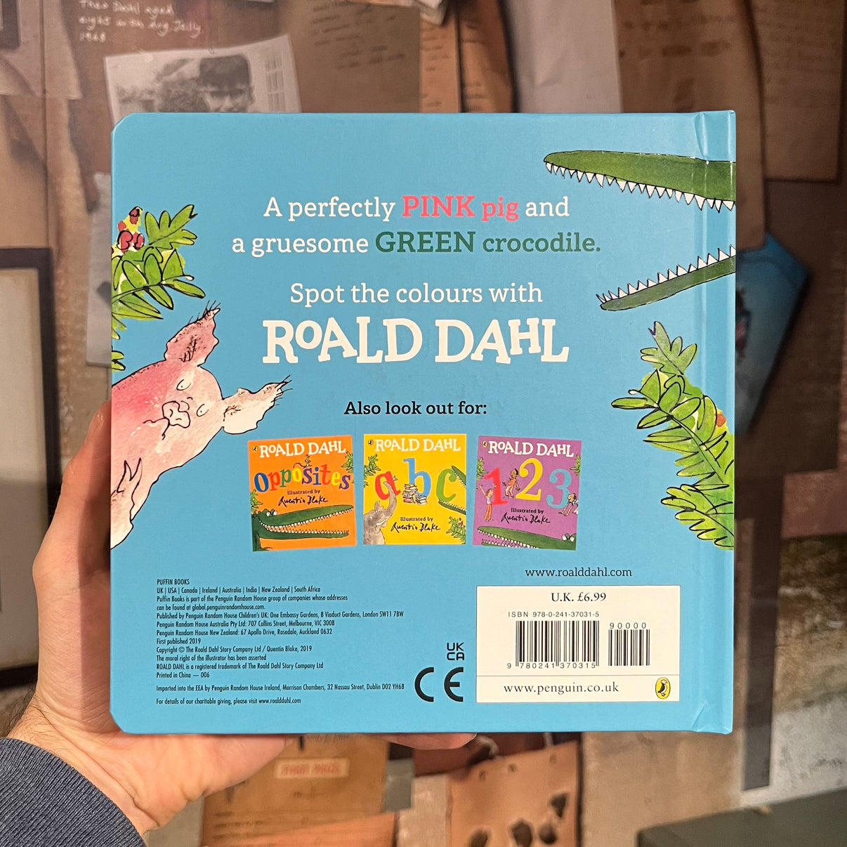 Roald Dahl Colours - board book – The Roald Dahl Museum Online Shop