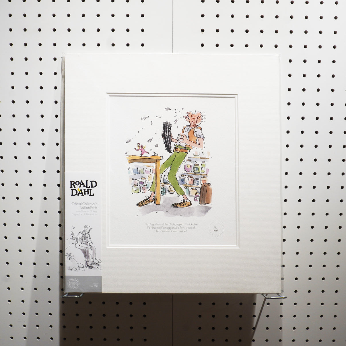 Limited Edition Print The BFG RD9207 – The Roald Dahl Museum Online Shop