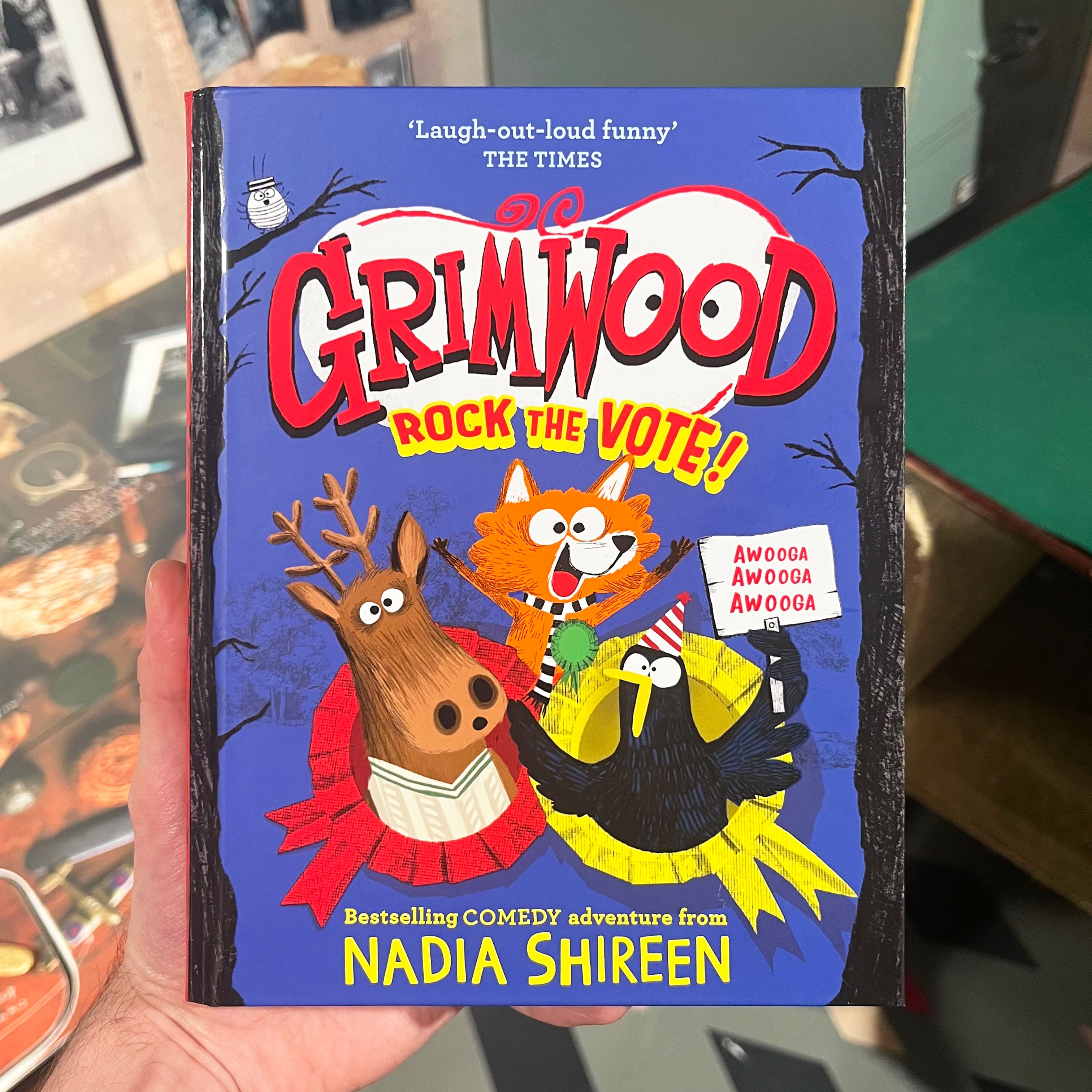 Grimwood - Rock the Vote by Nadia Shireen – The Roald Dahl Museum ...