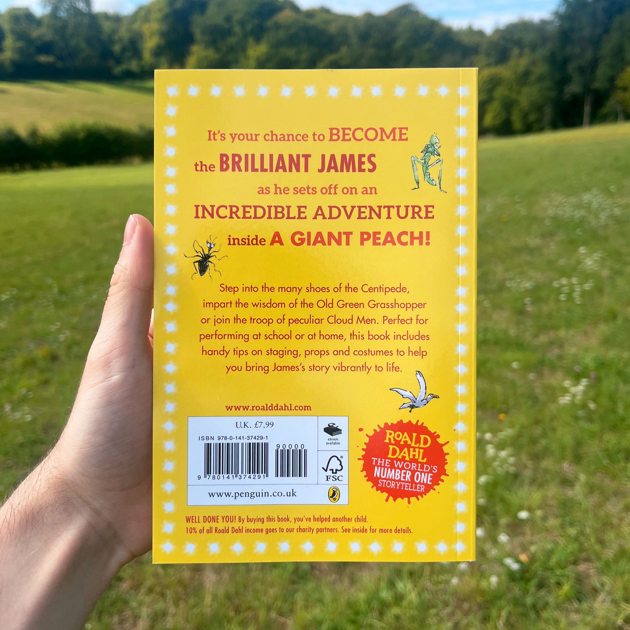 James and the Giant Peach: The Play – The Roald Dahl Museum Online Shop