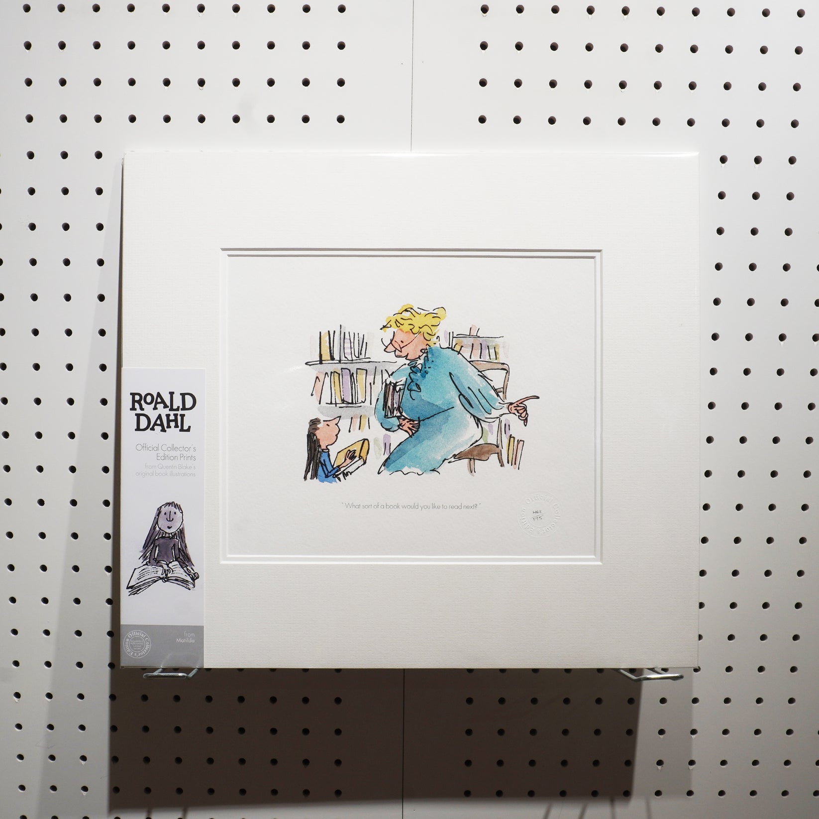 Limited Edition Print Matilda RD9272 – The Roald Dahl Museum Online Shop
