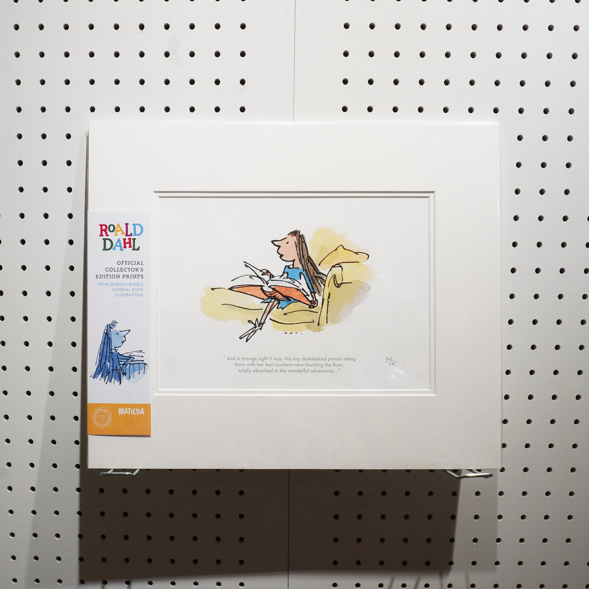 Limited Edition Print Matilda RD9132 – The Roald Dahl Museum Online Shop