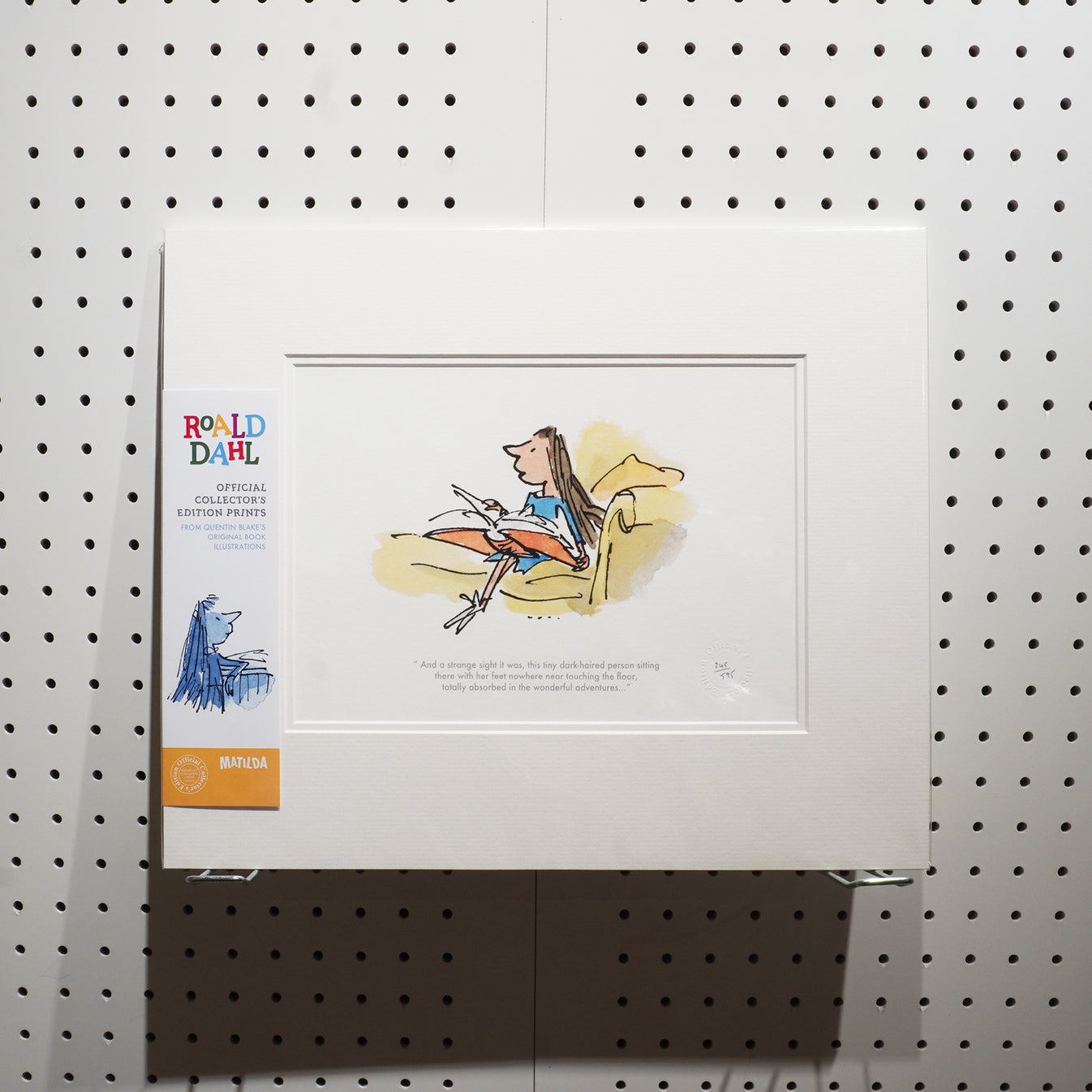 Limited Edition Print Matilda RD9132 – The Roald Dahl Museum Online Shop