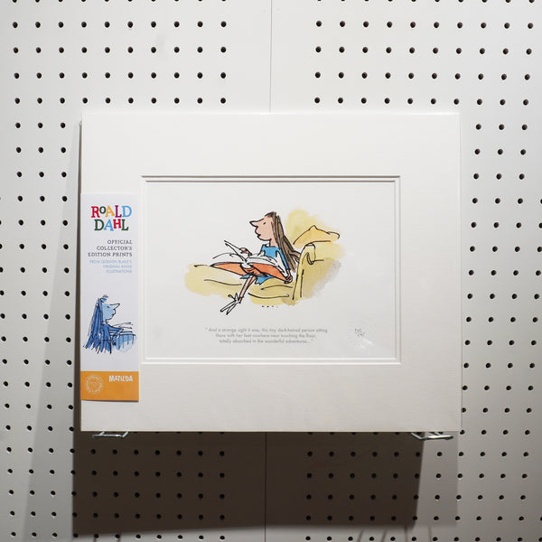 Limited Edition Print Matilda RD9132 – The Roald Dahl Museum Online Shop